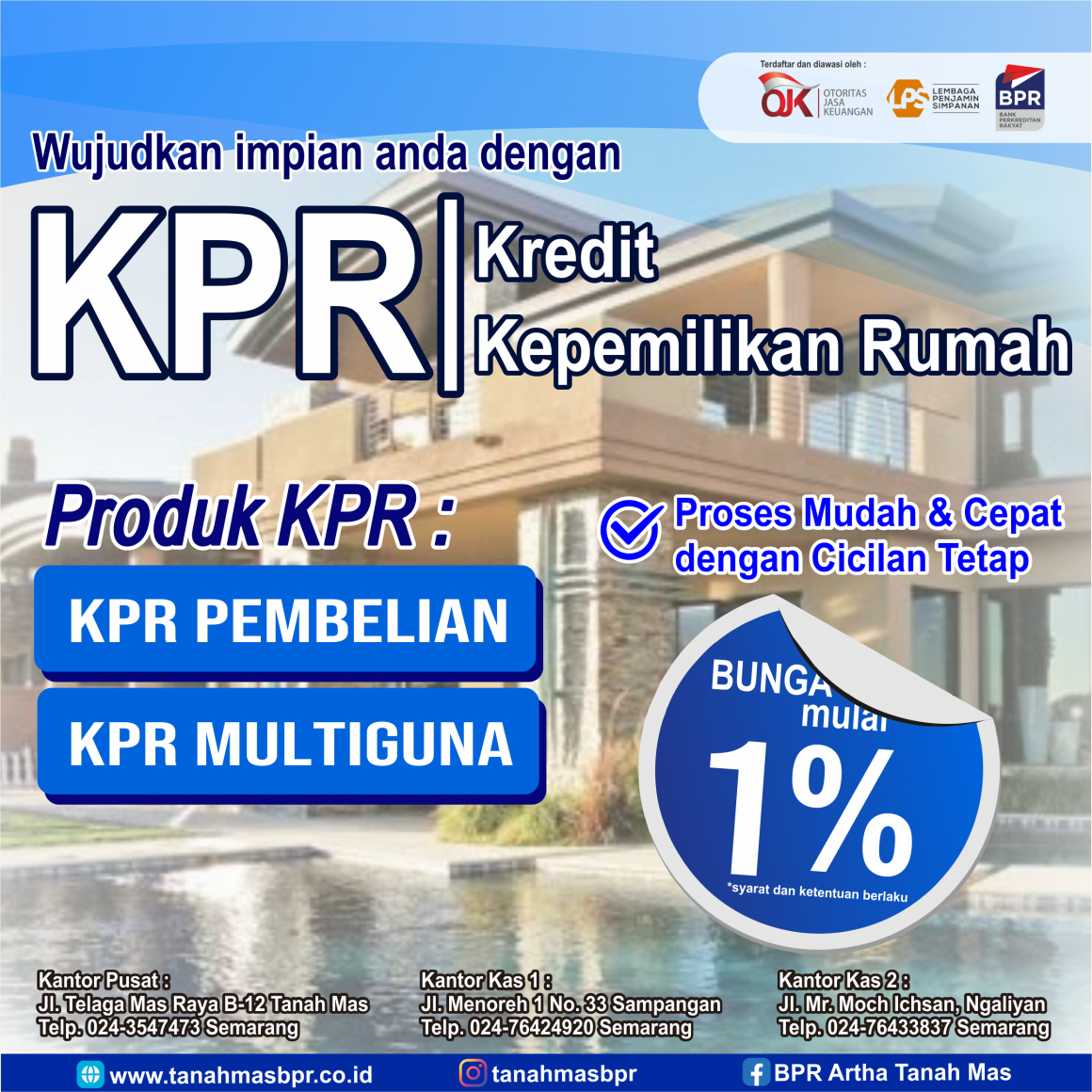 KPR Pembelian Rumah - BPR Artha Tanah Mas